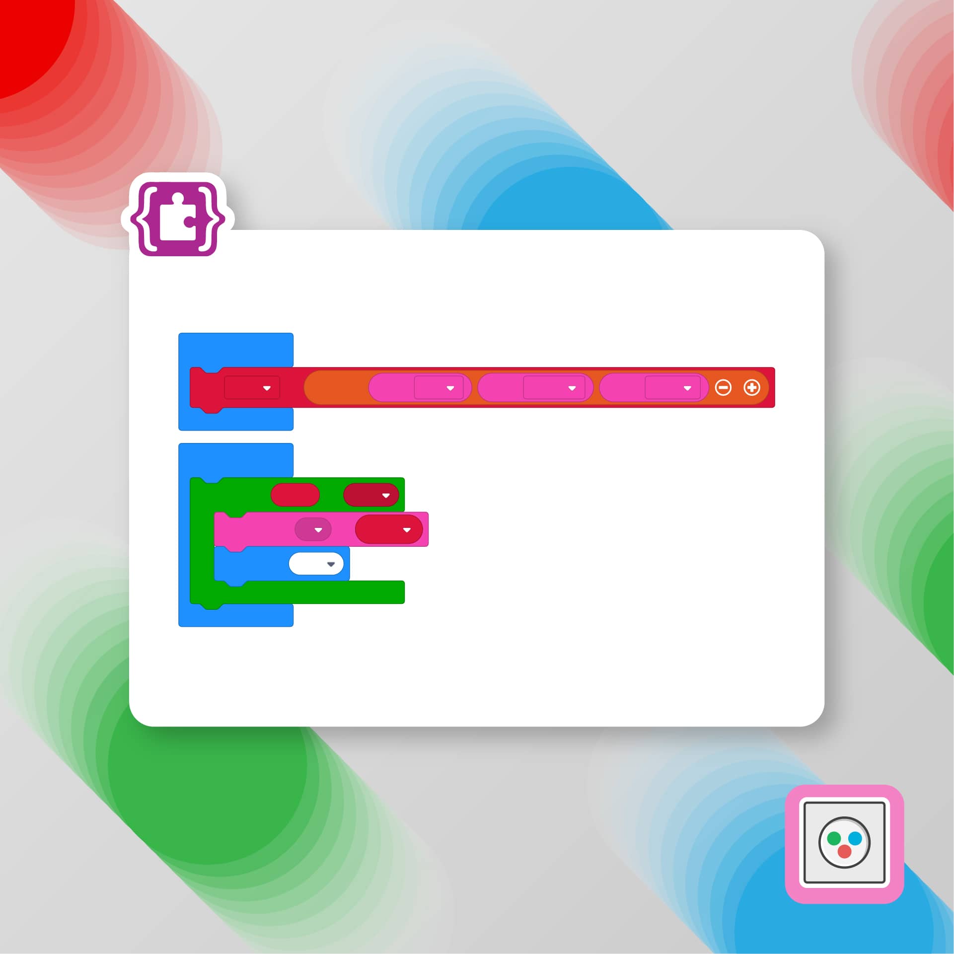 Code a micro:bit to Loop Over a List of Colors | Strawbees Classroom
